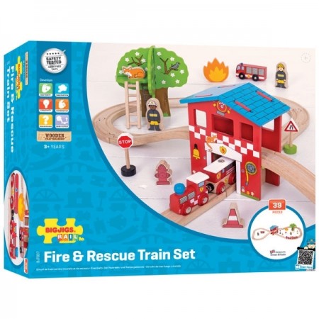 Fire and Rescue Train Set | Maleny Additions